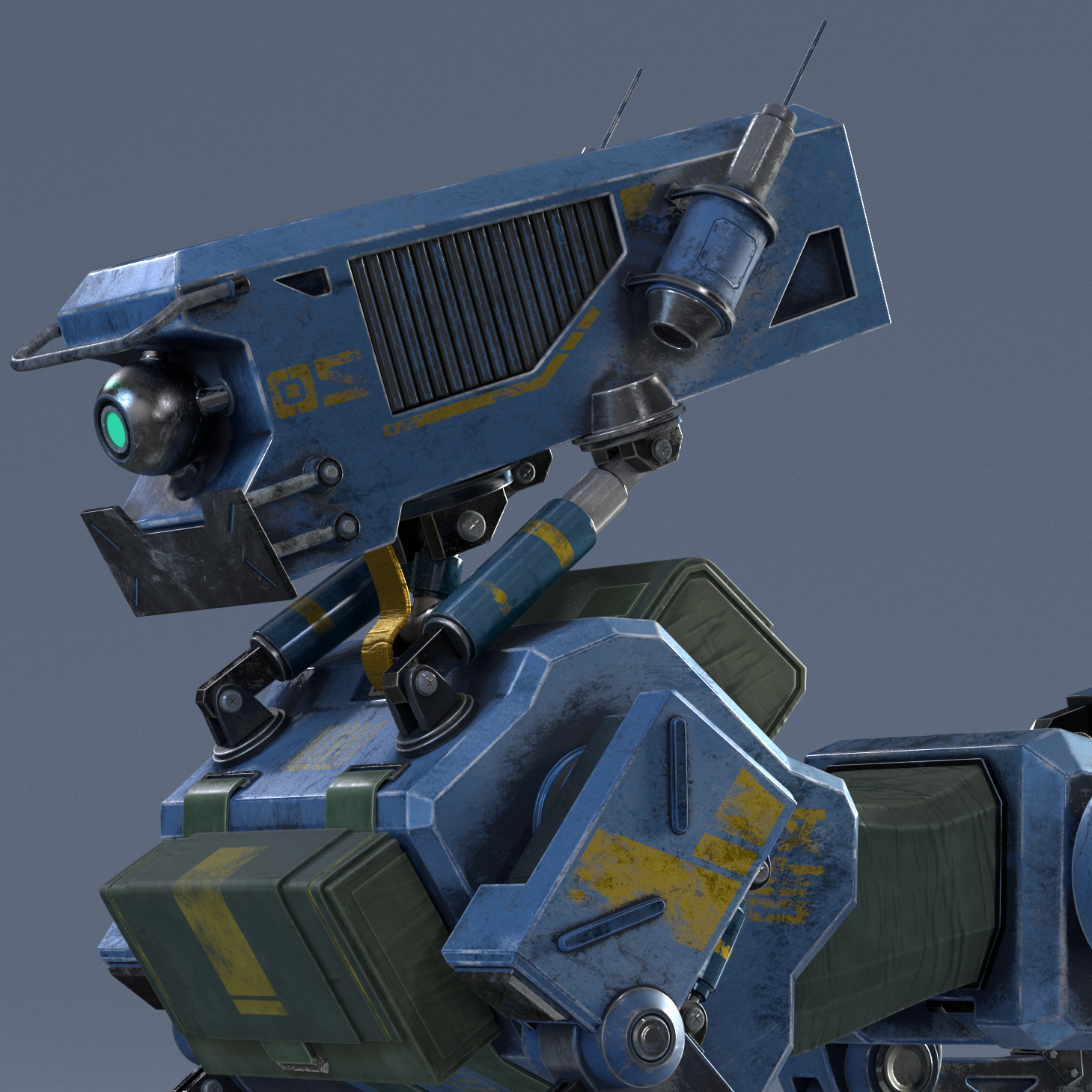ArtStation - Mech Dog