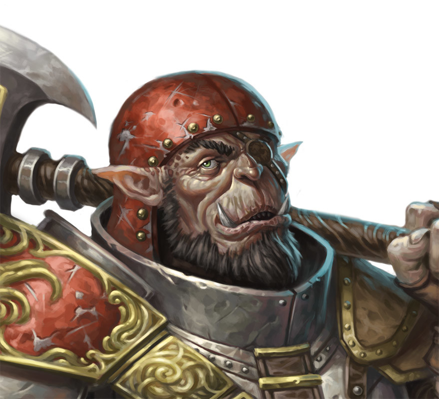 ArtStation - Orc Mercenary