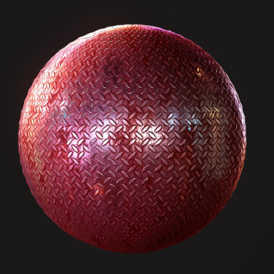 ArtStation - Metal plate Material