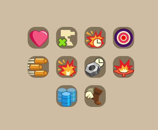 ArtStation - UI - Stats Icons
