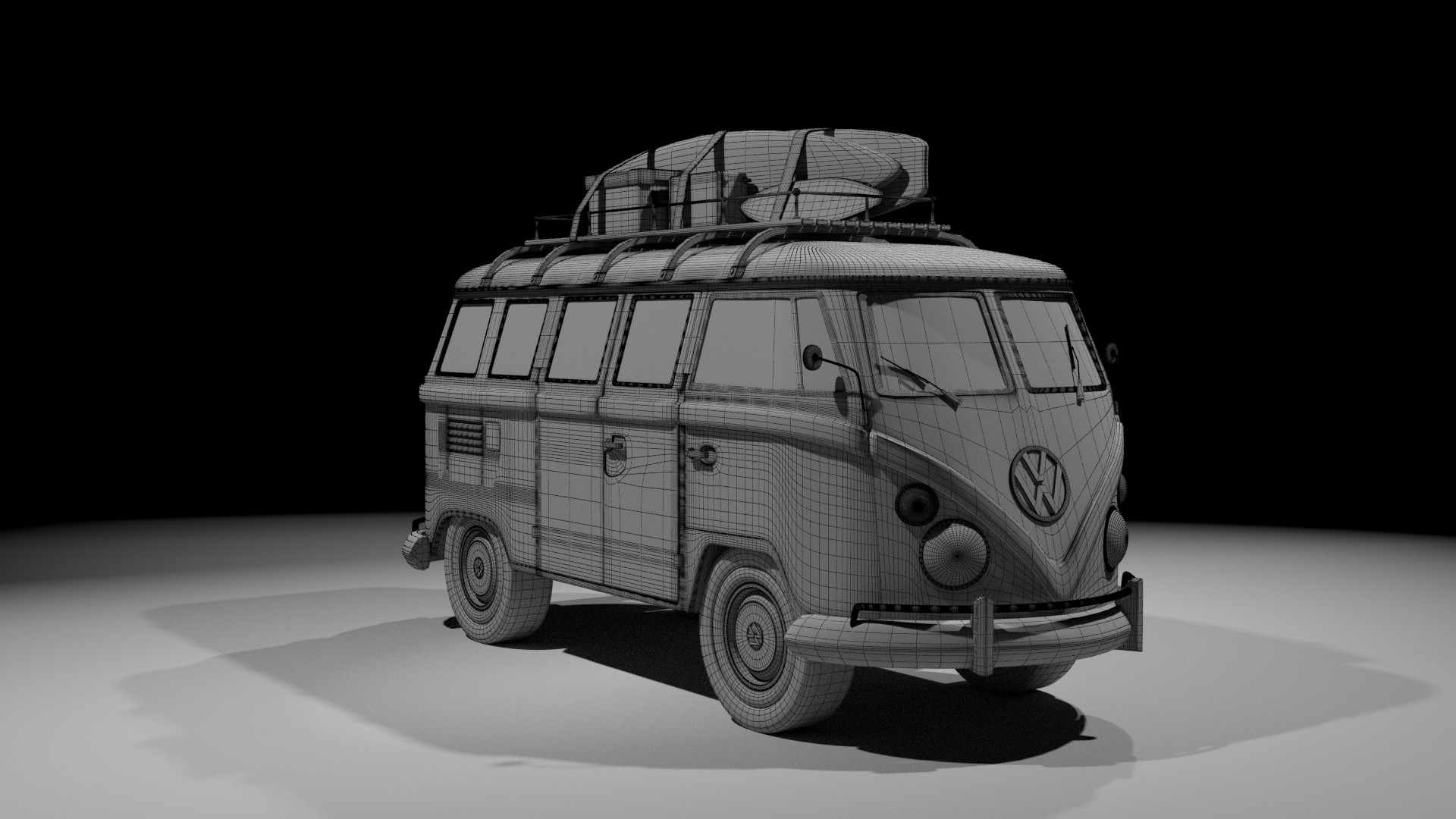 ArtStation - Volkswagen Camper Van