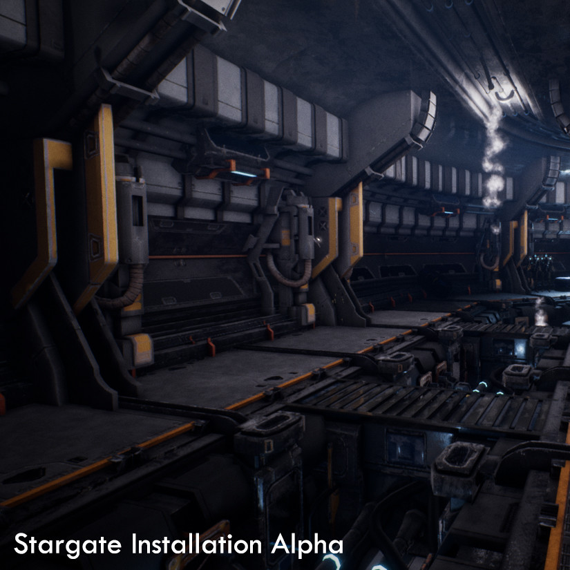 ArtStation - Spacegate Installation Alpha