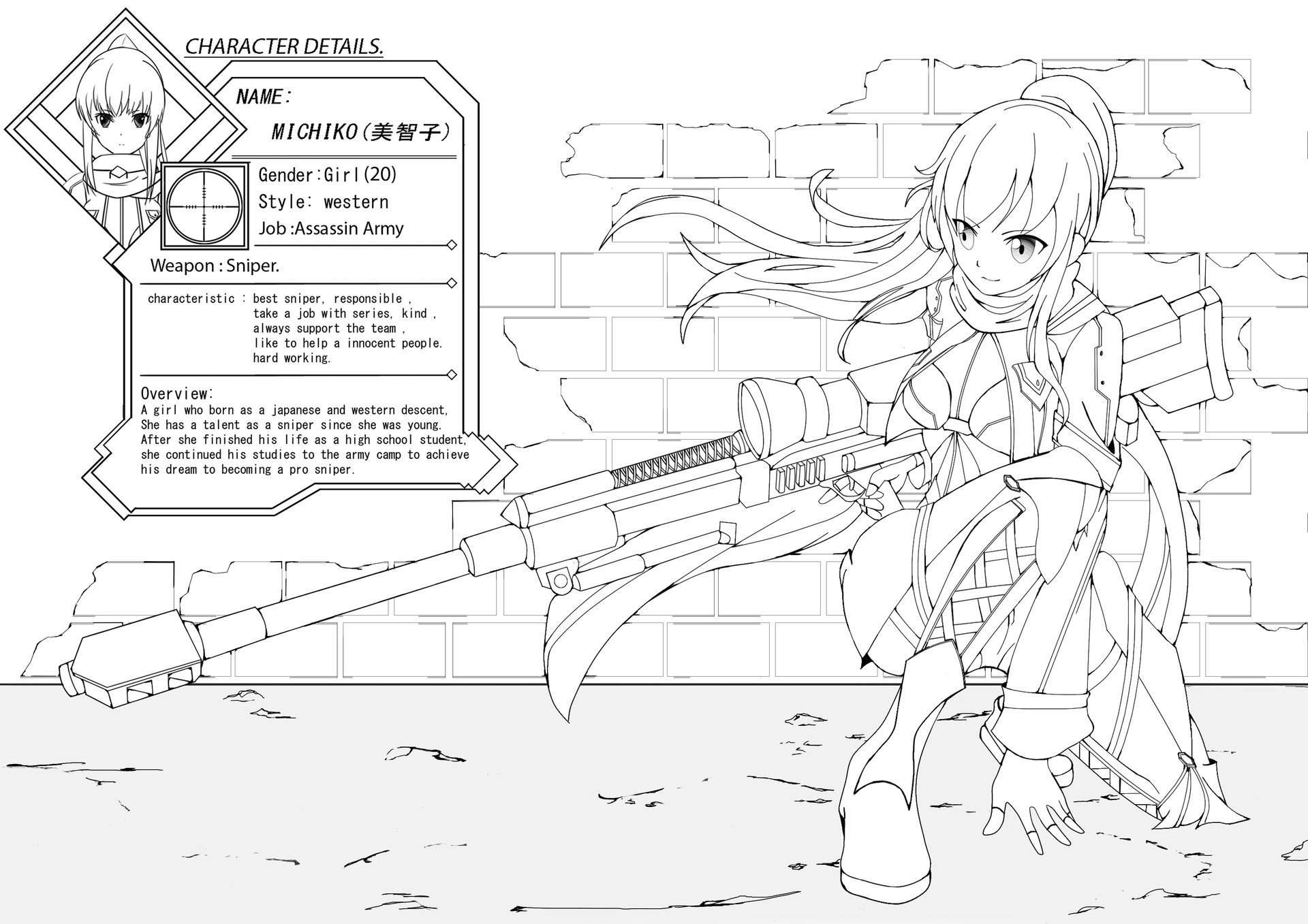 ArtStation - 6 head character design