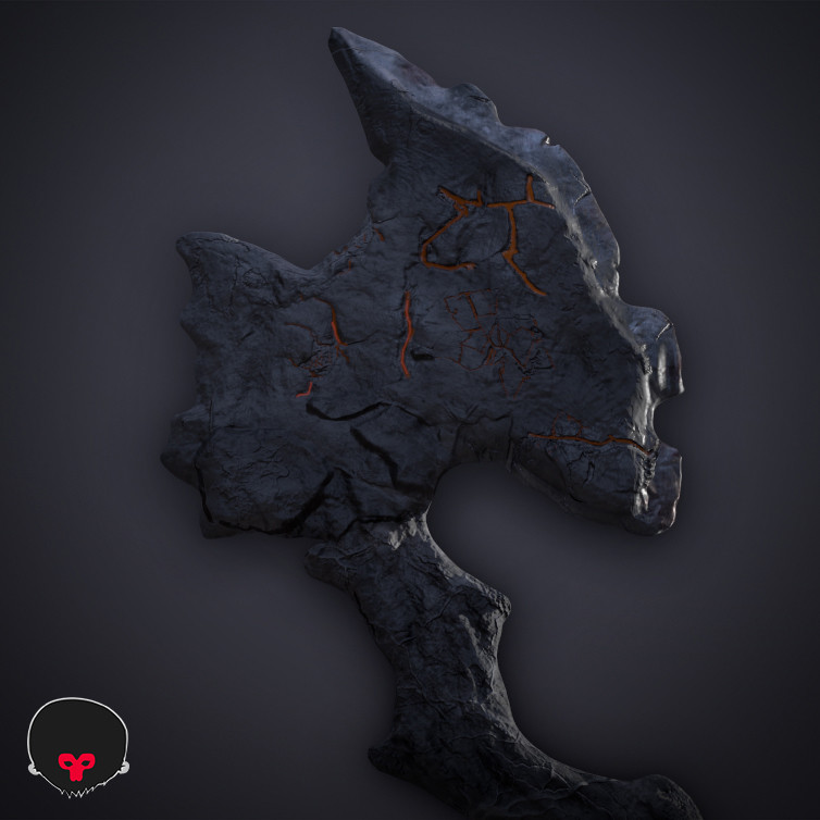 ArtStation - Demon's Axe