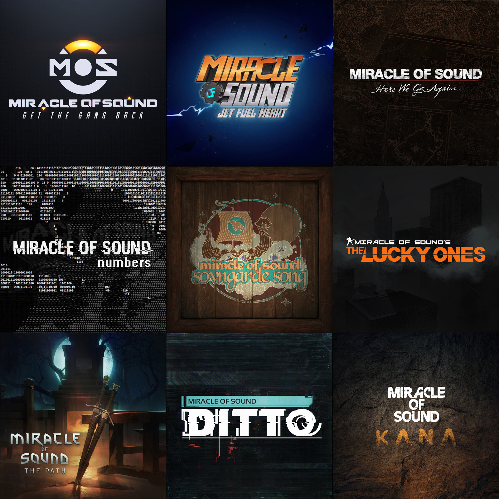 ArtStation - Miracle Of Sound 2016