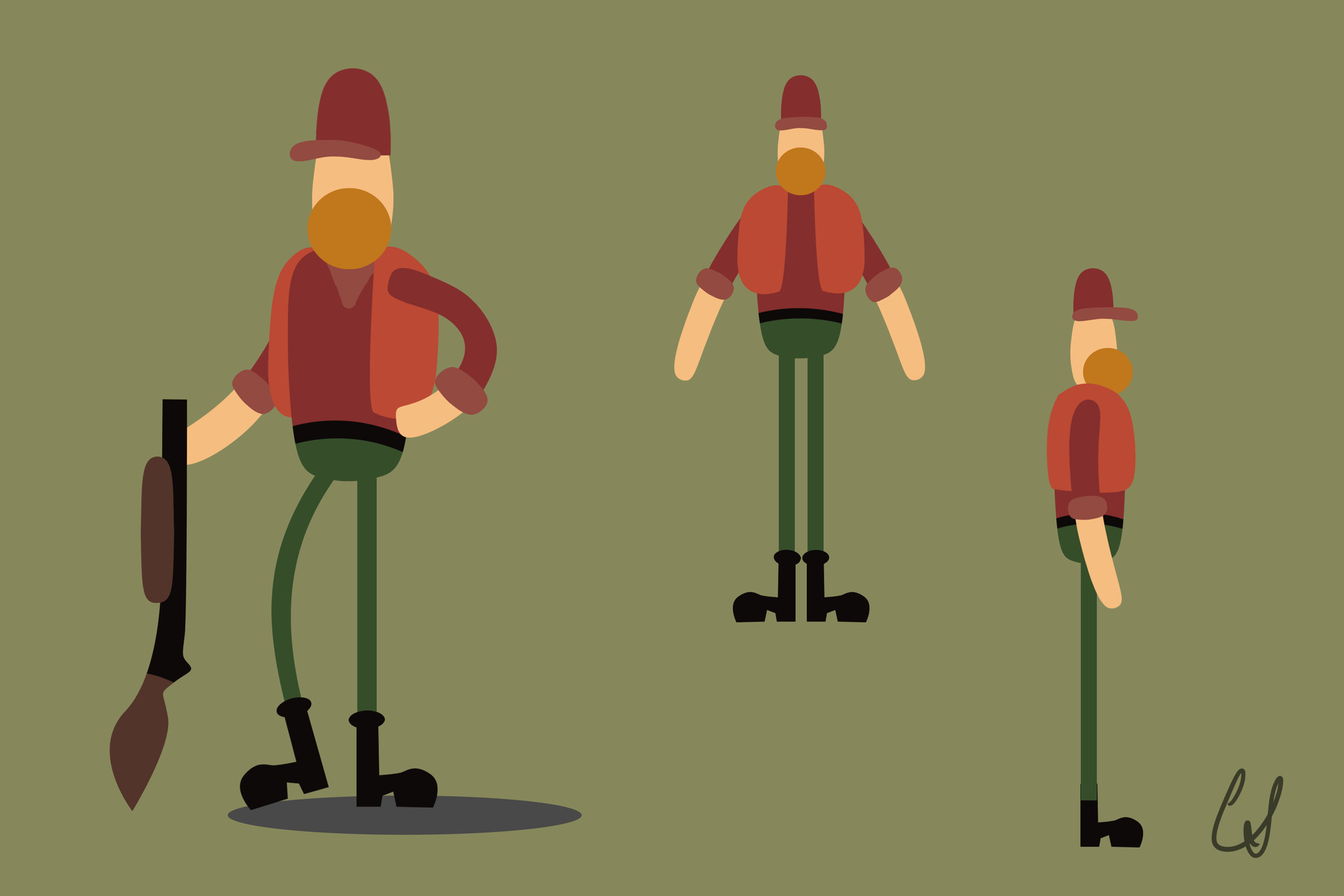 ArtStation - Hunter Character Concept