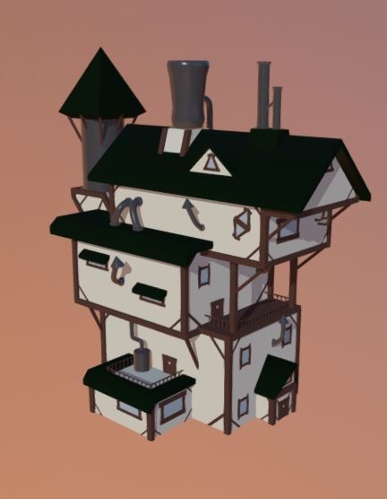 ArtStation - Steampunk House