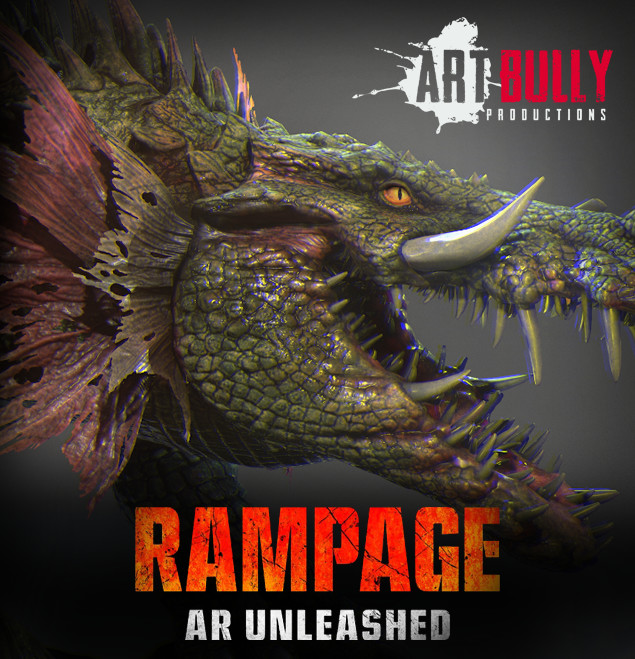 ArtStation - Rampage AR Unleashed - Lizzie