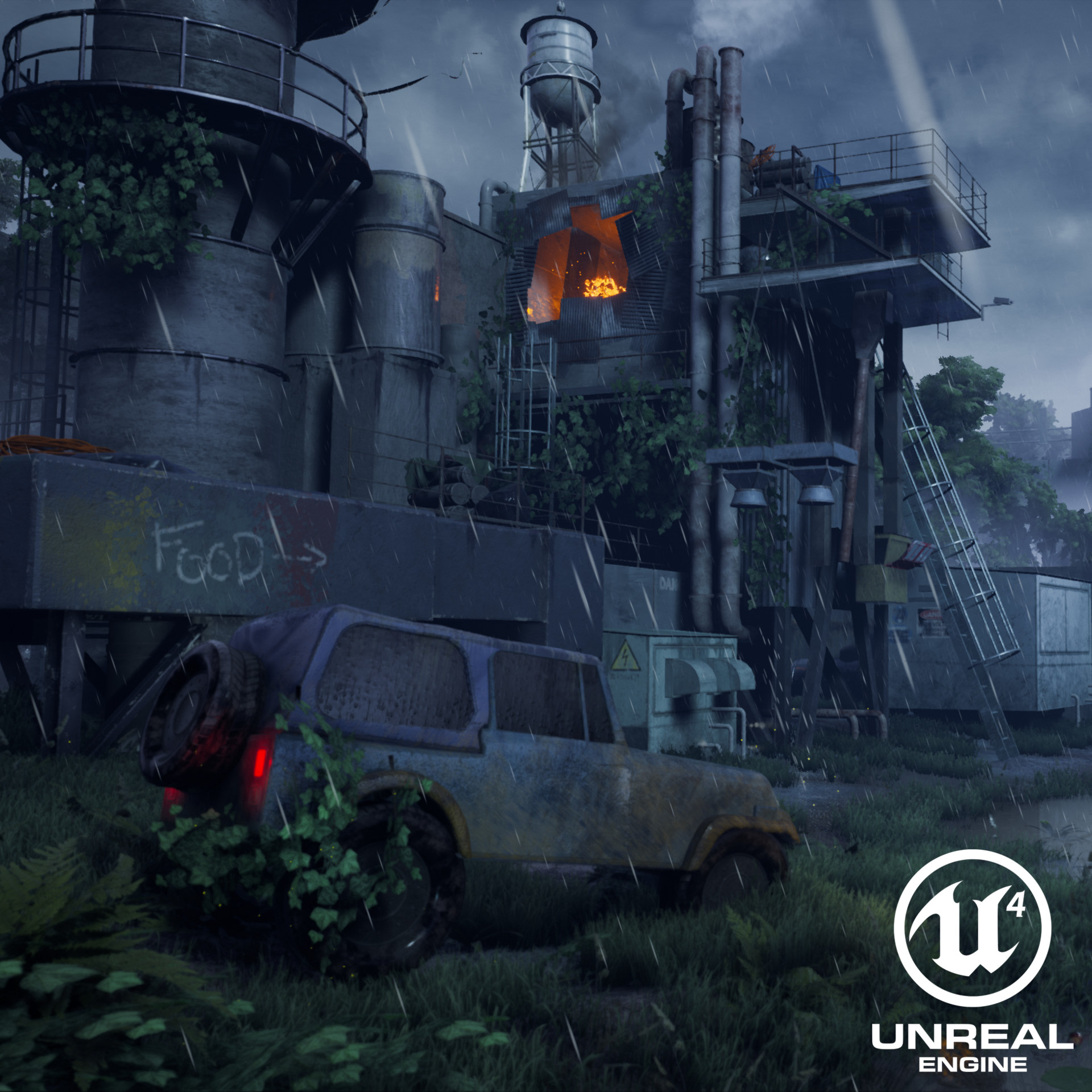 ArtStation - Post Apocalyptic Environment - UE4