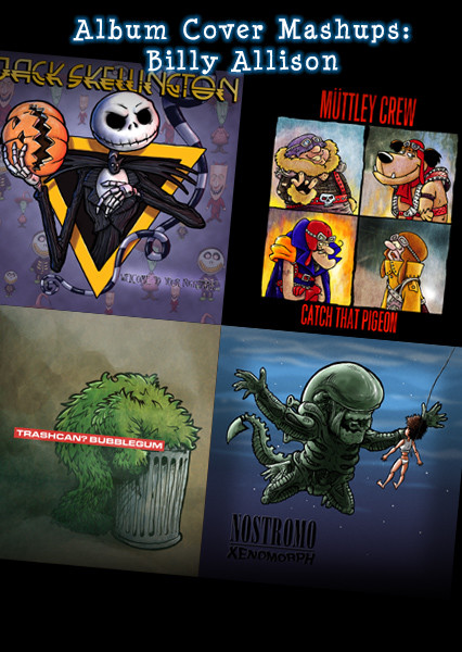 Billy Allison - Album cover mashups