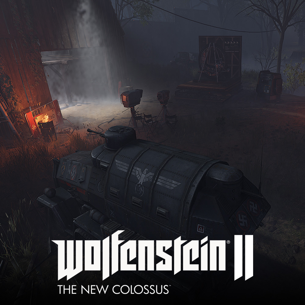 ArtStation - Wolfenstein II: Farmhouse Movie Set District