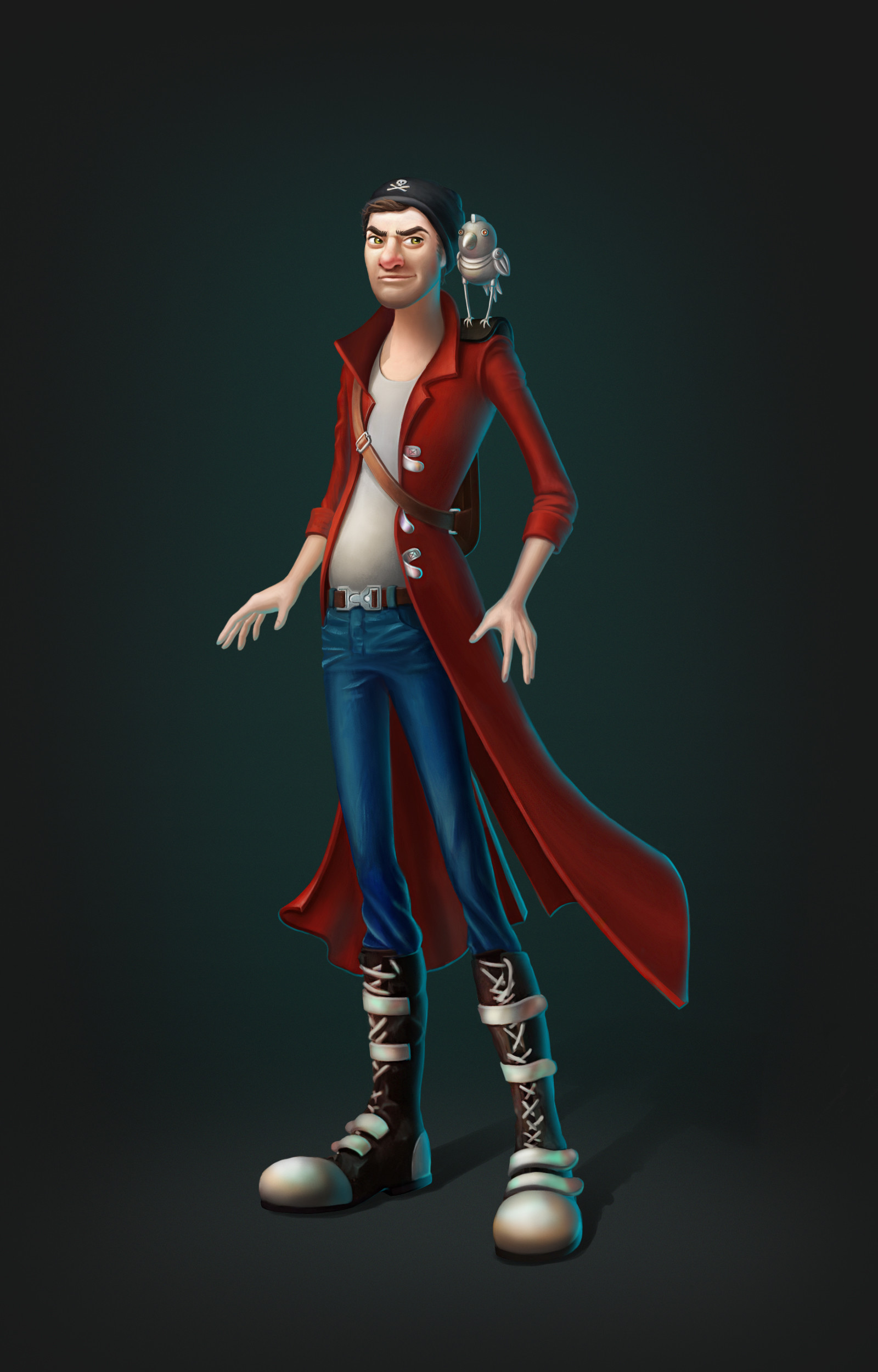 ArtStation - Cyber Pirate