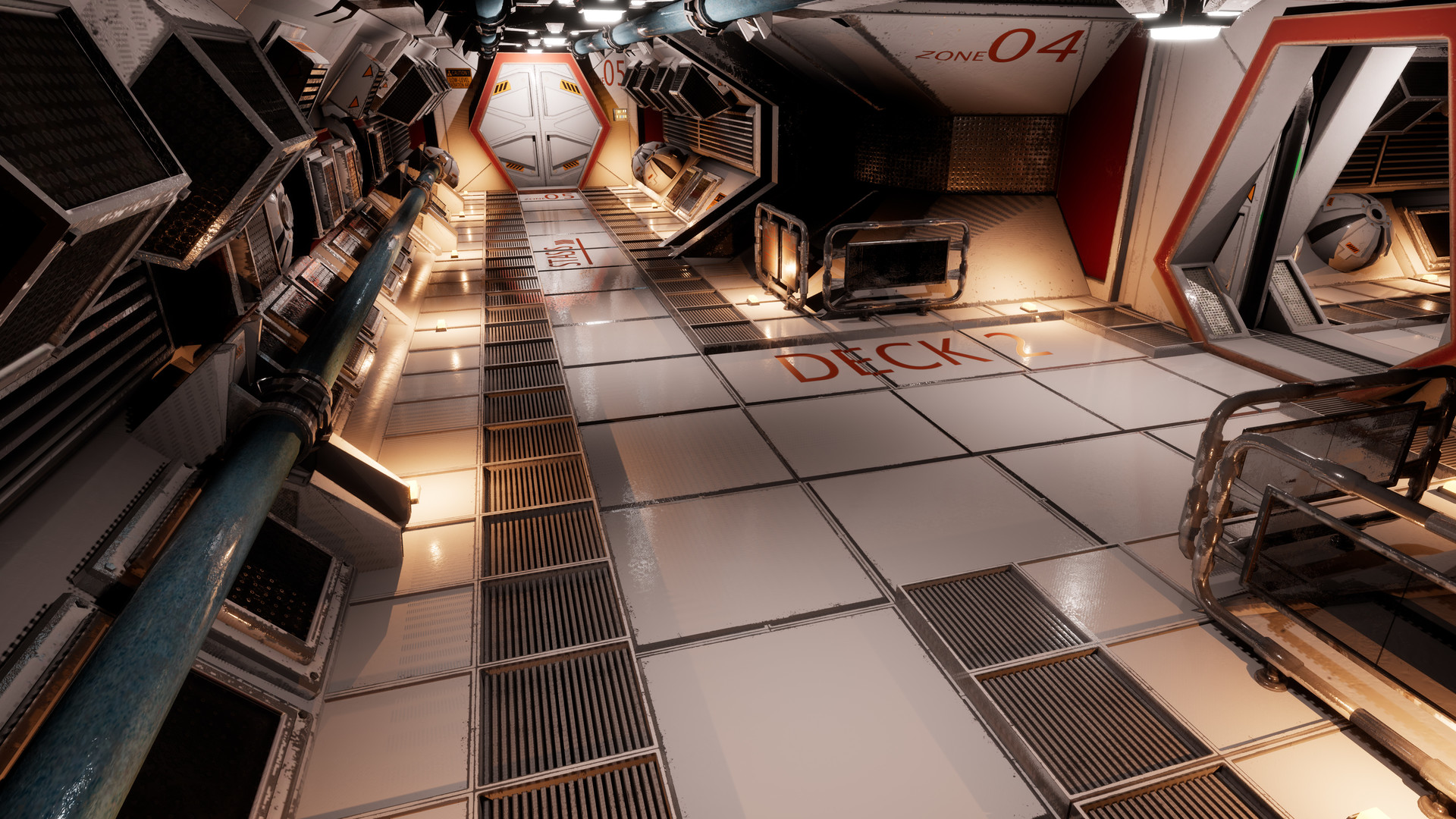 ArtStation - Low Poly Sci-fi Environment WIP 2