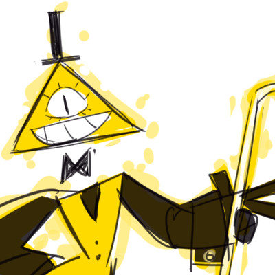 ArtStation - Bill Cipher Humanoid Concept