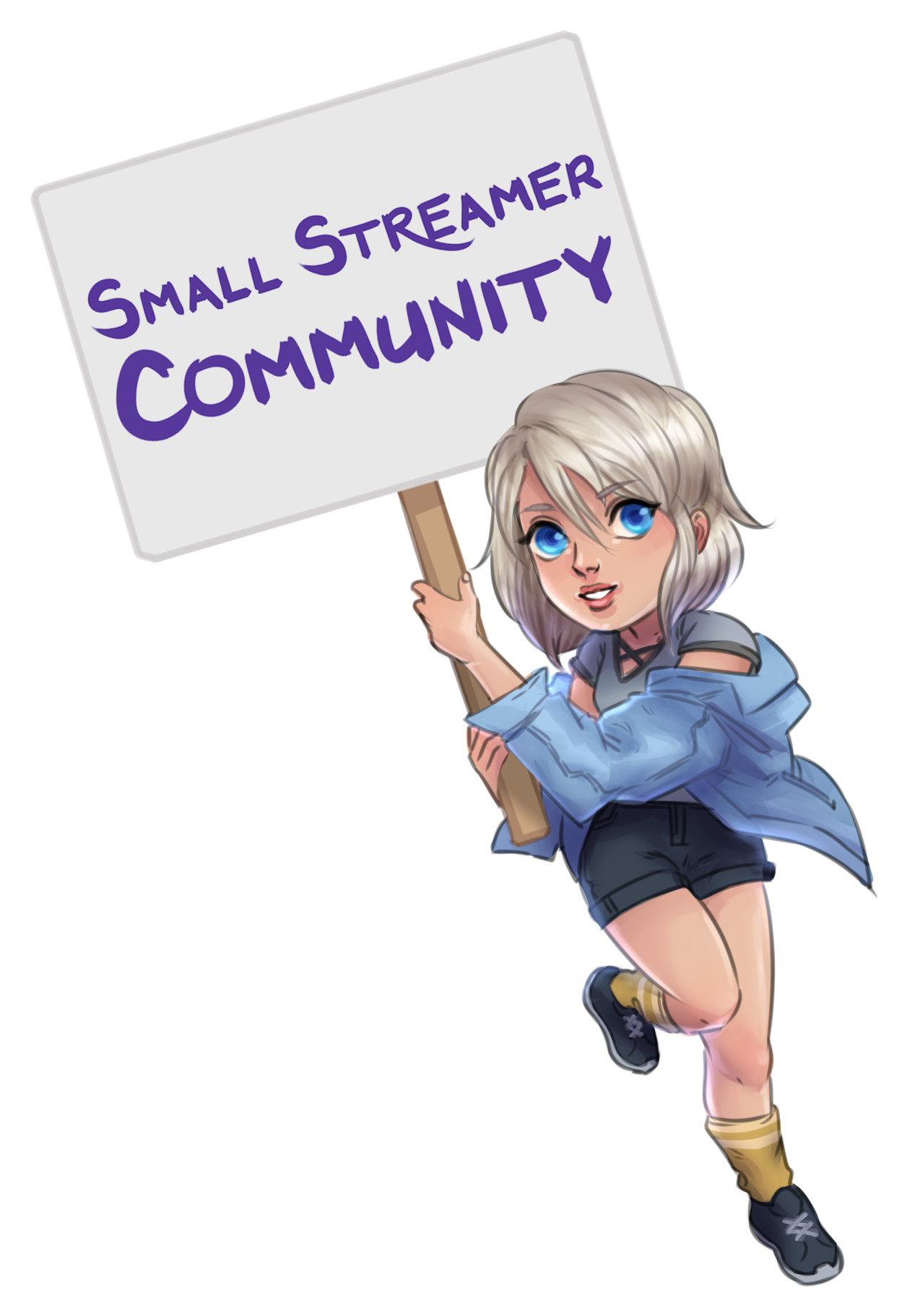 ArtStation - Small Streamer Community Lily Stickers