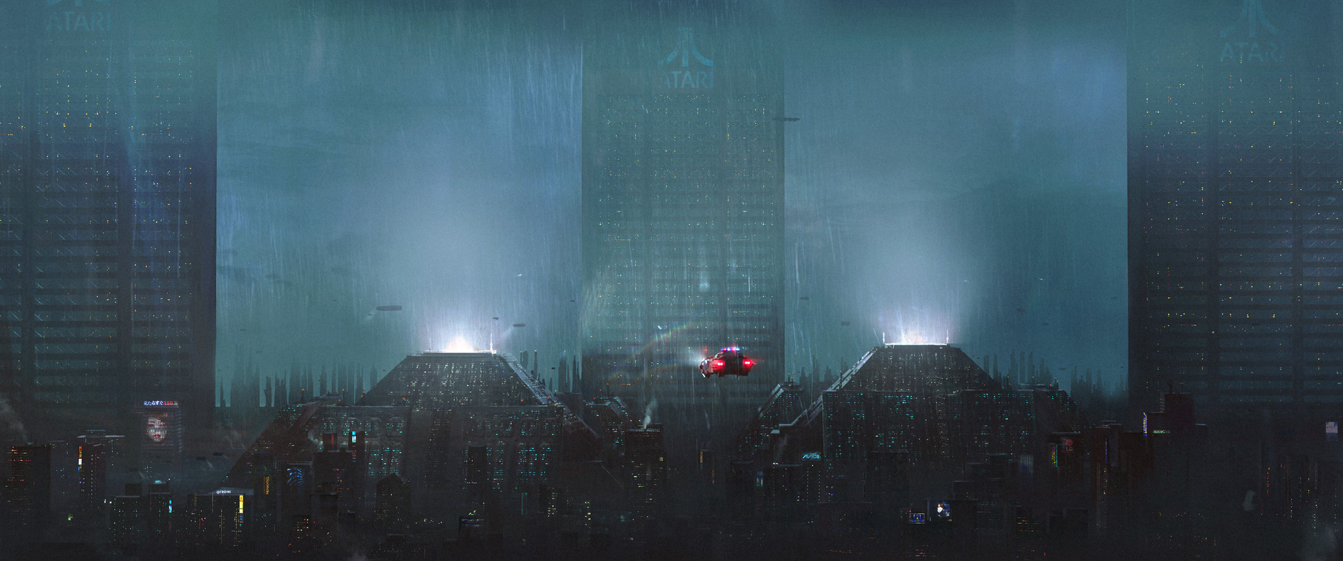 ArtStation - ATARI corporation buildings