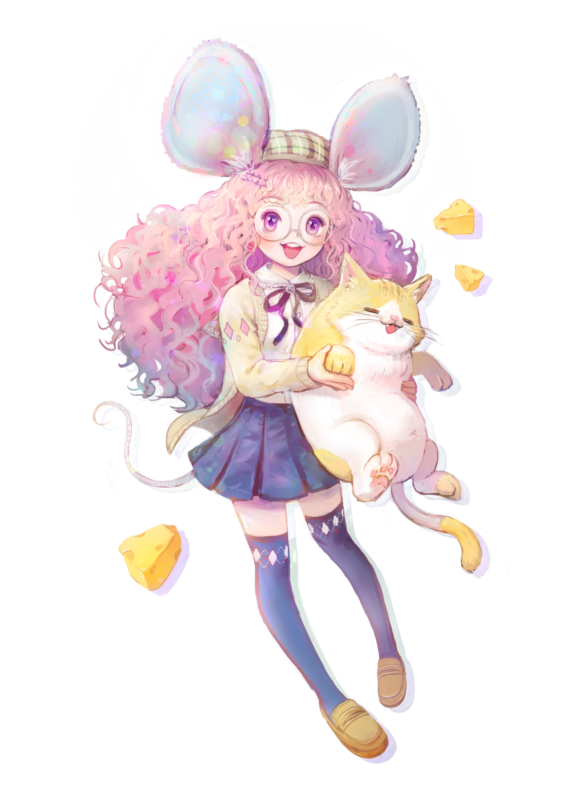 ArtStation - Cheese cat