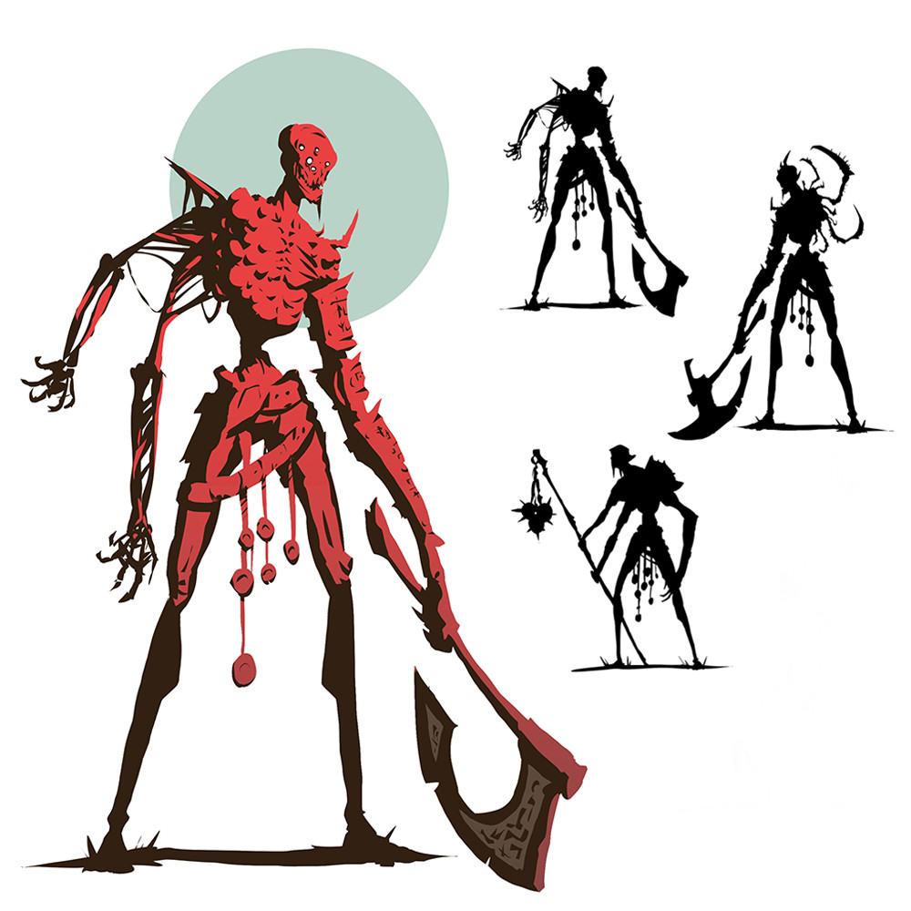 ArtStation - Undead Enemy Development