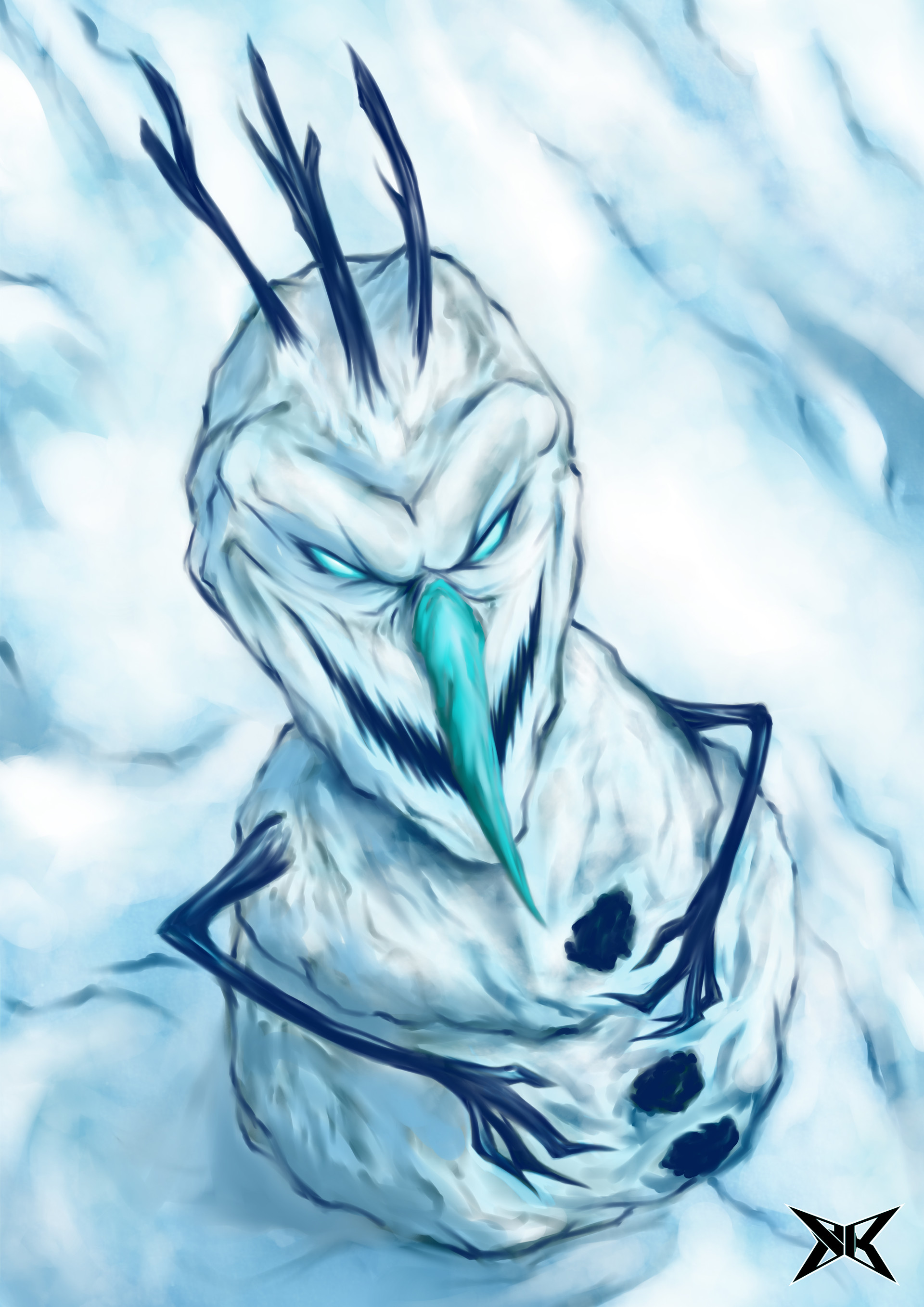 ArtStation - Evil Olaf