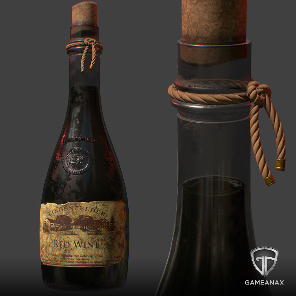 ArtStation - Old Red Wine