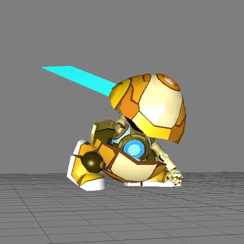 ArtStation - Melee attack animation