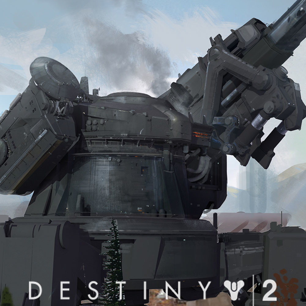 ArtStation - Destiny 2: Red Legion Big Gun