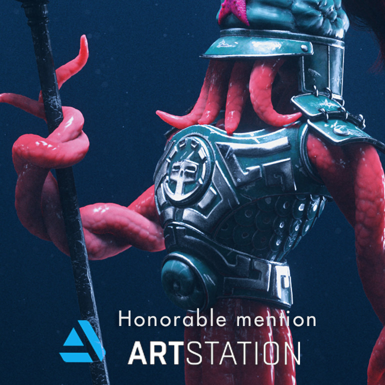 ArtStation - Octopus Soldier
