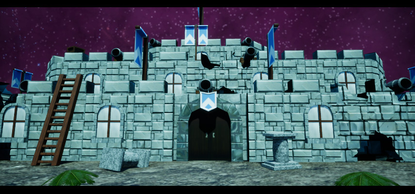 ArtStation - The Fall Of Lumbridge Castle