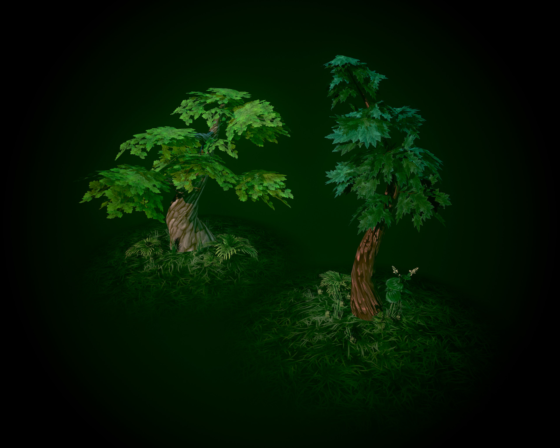 ArtStation - Tree Practice