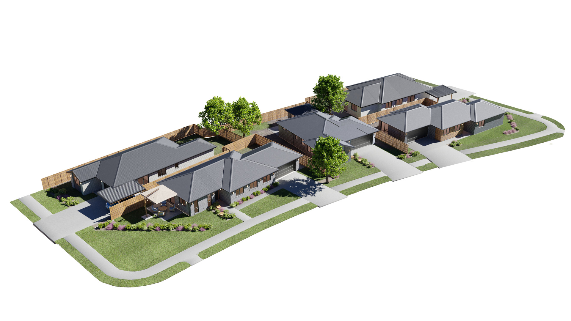 ArtStation - Medium Density Aerial Block Views