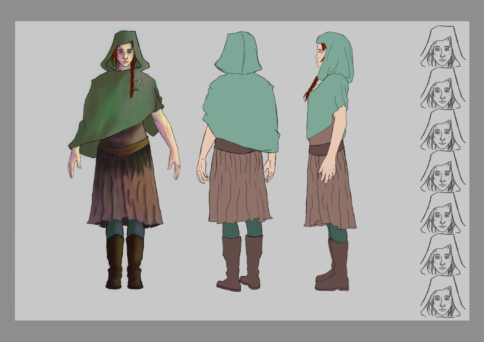 Lydia Fox - Concept Art - Welsh Myths