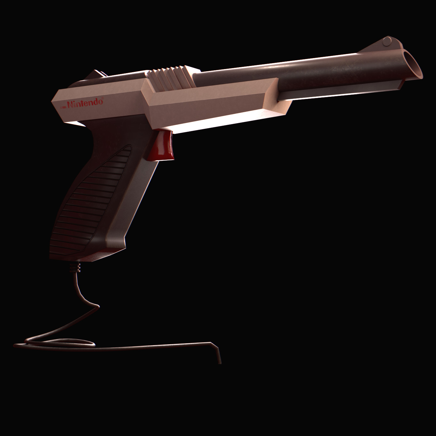 ArtStation - Nintendo NES Zapper