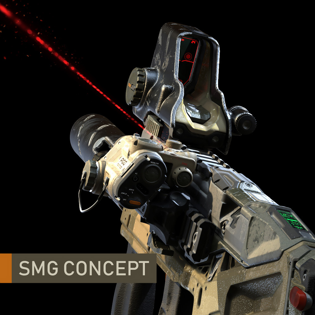 ArtStation - SMG concept design