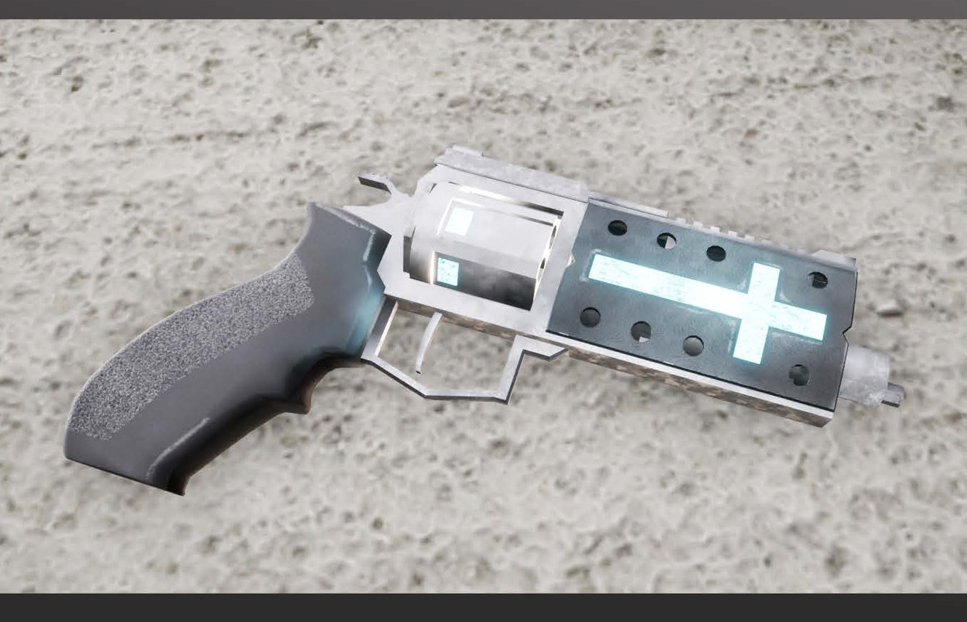 ArtStation - Anti-Undead Revolver