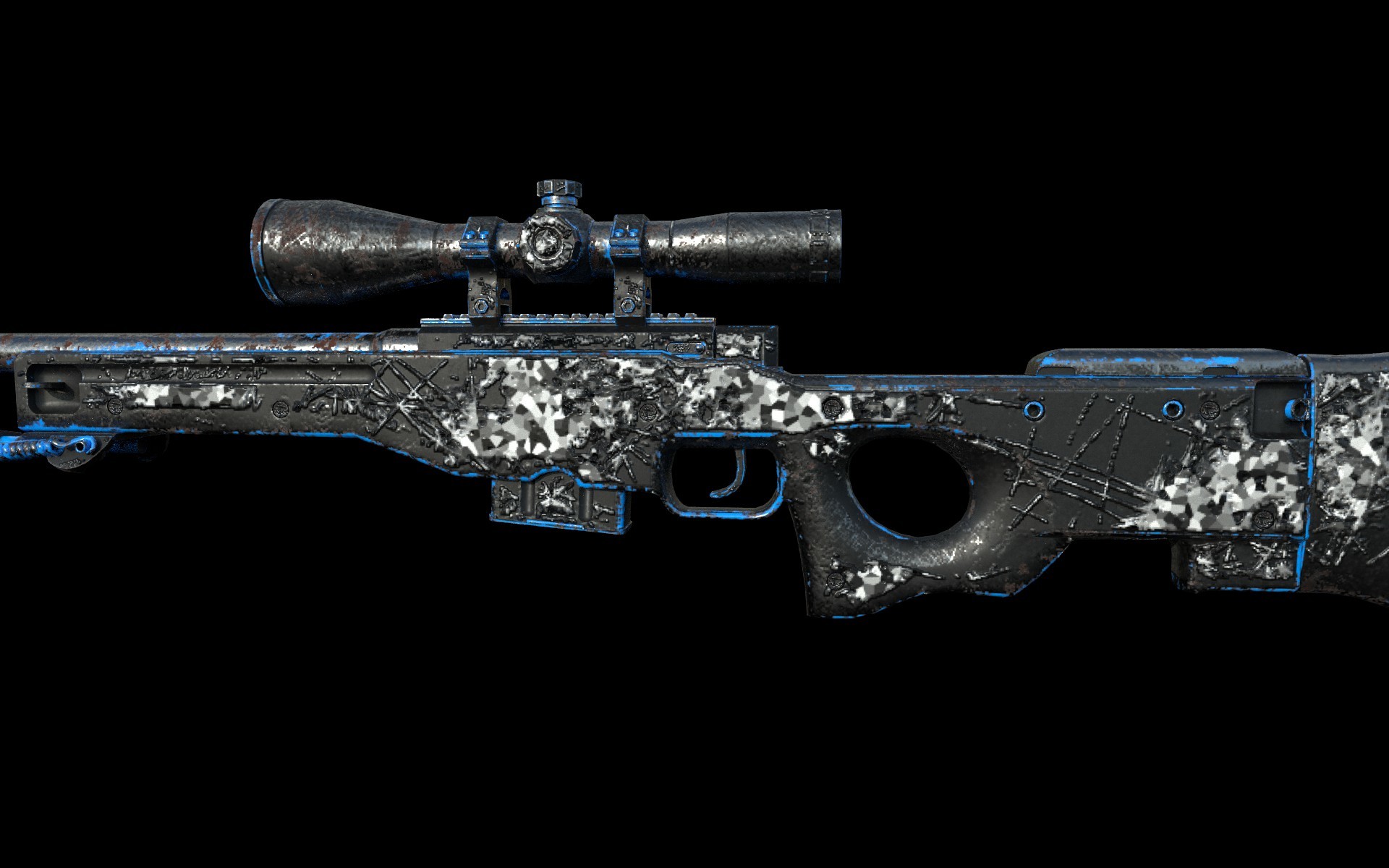 ArtStation - AWP Custom Skin (One Substance Material)