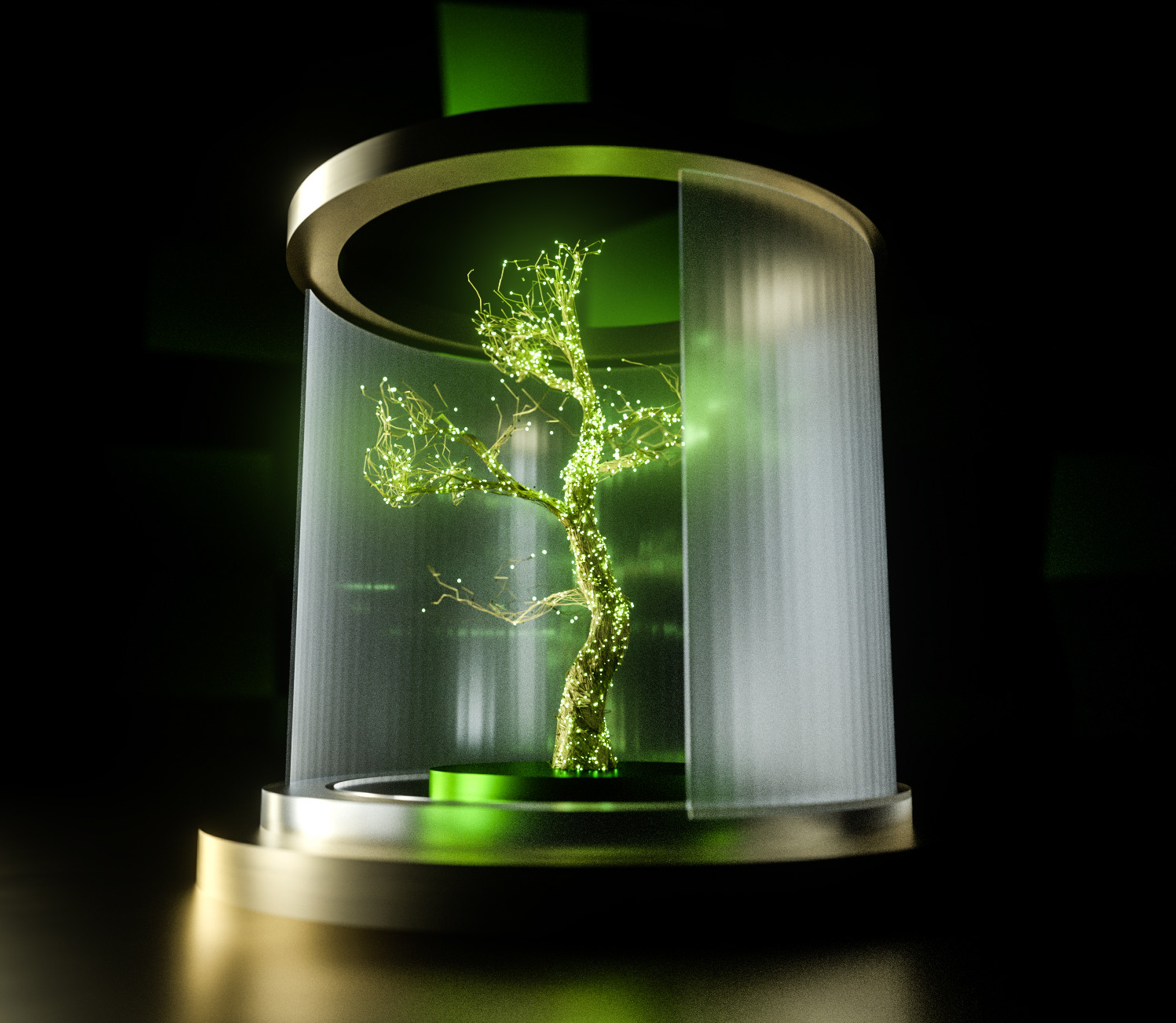 ArtStation - a tree from the future