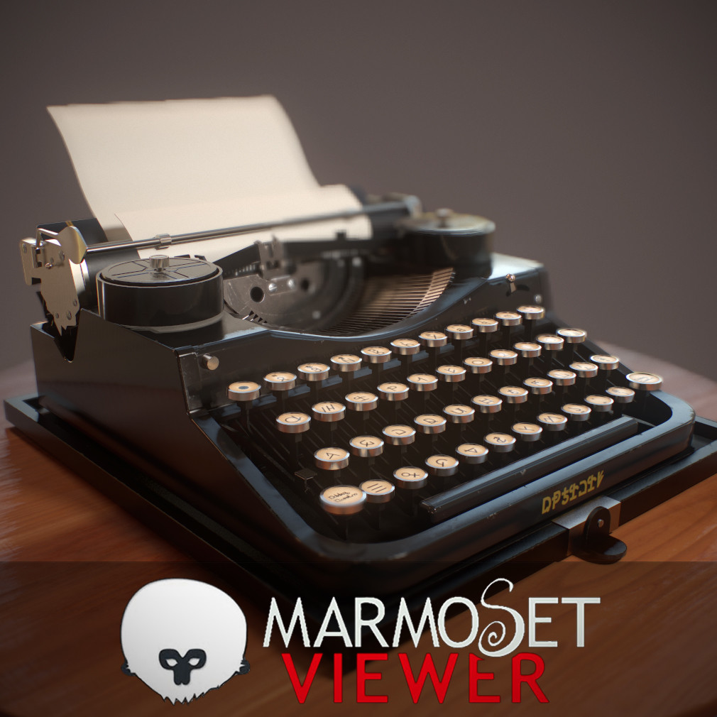 ArtStation - Violet Evergarden - Typewriter - Fan Art