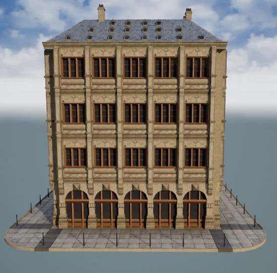 ArtStation - Modular kit - trim texture