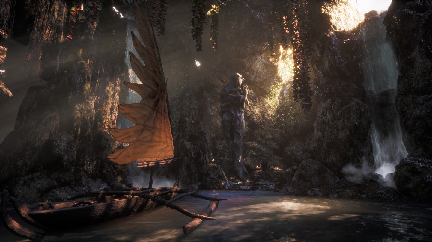 ArtStation - Environment: Sea Cave Shrine