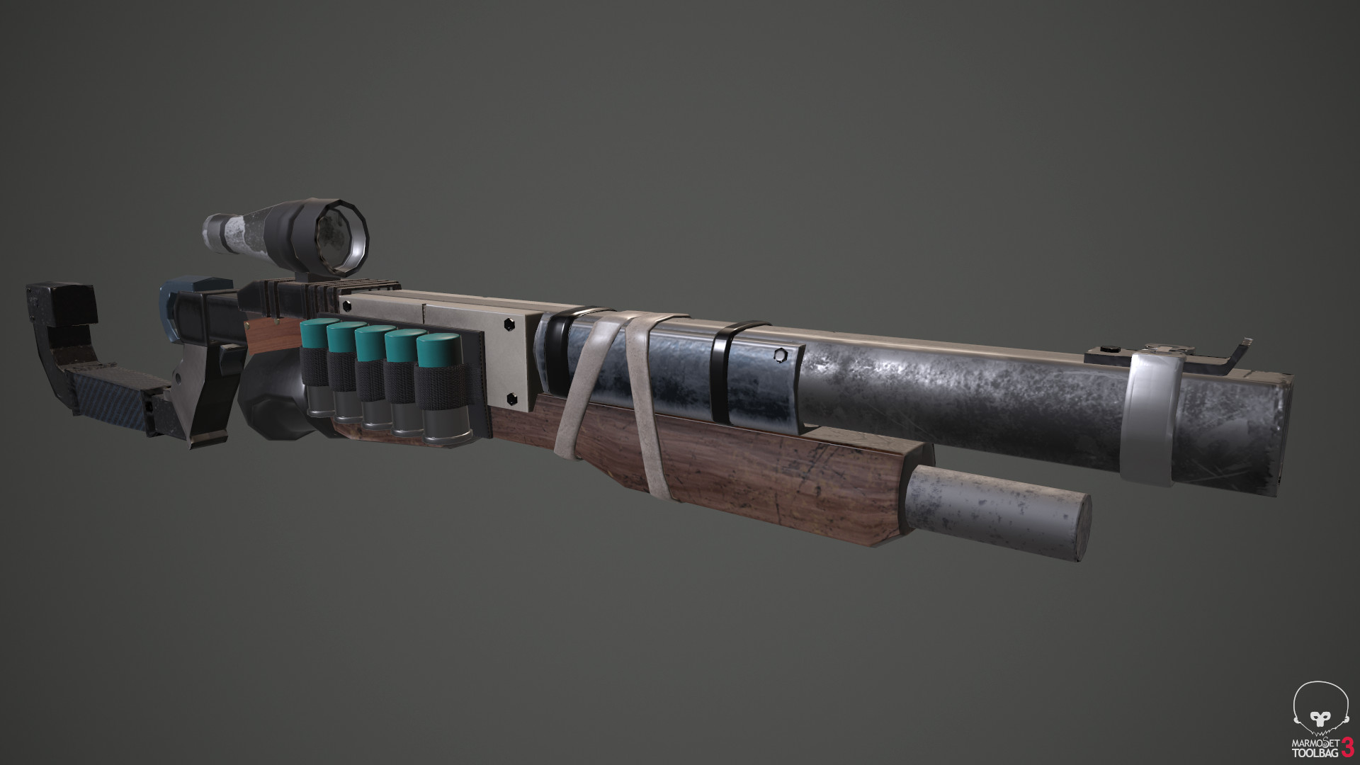 ArtStation - Custom Shotgun