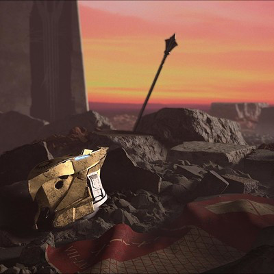 ArtStation - Trials Of Osiris Golden Bull Mask (FanArt)