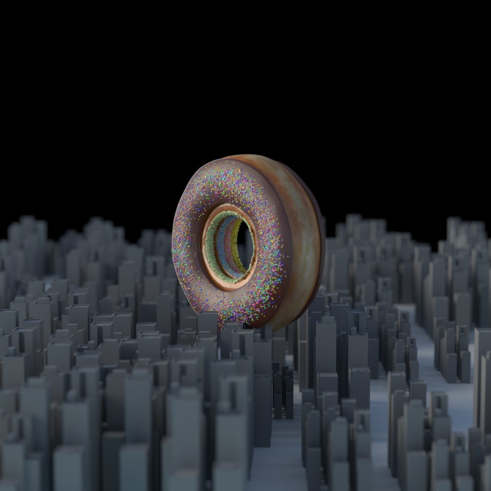 ArtStation - Flying Donut