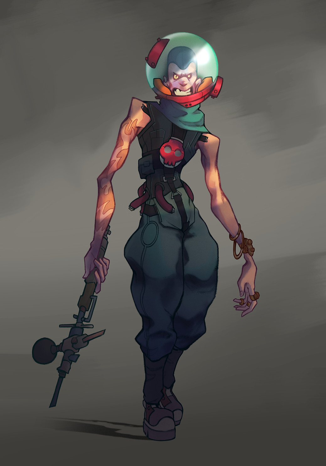 ArtStation - Character Design Challenge - Space Pirate