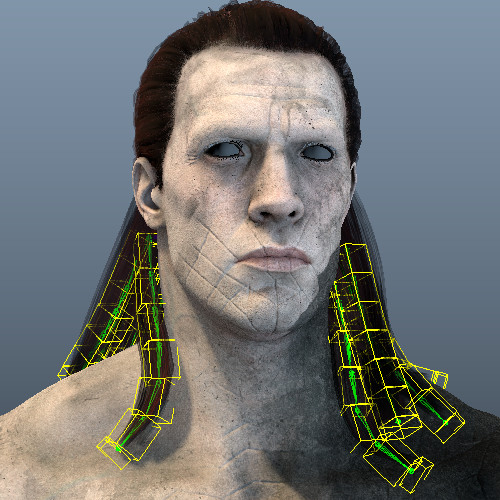 ArtStation - Rigging R&D - Hair rigs