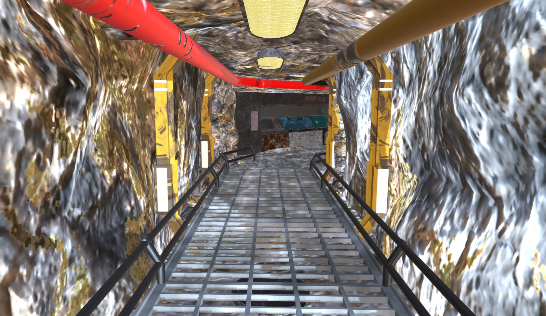 ArtStation - Mine Hallway