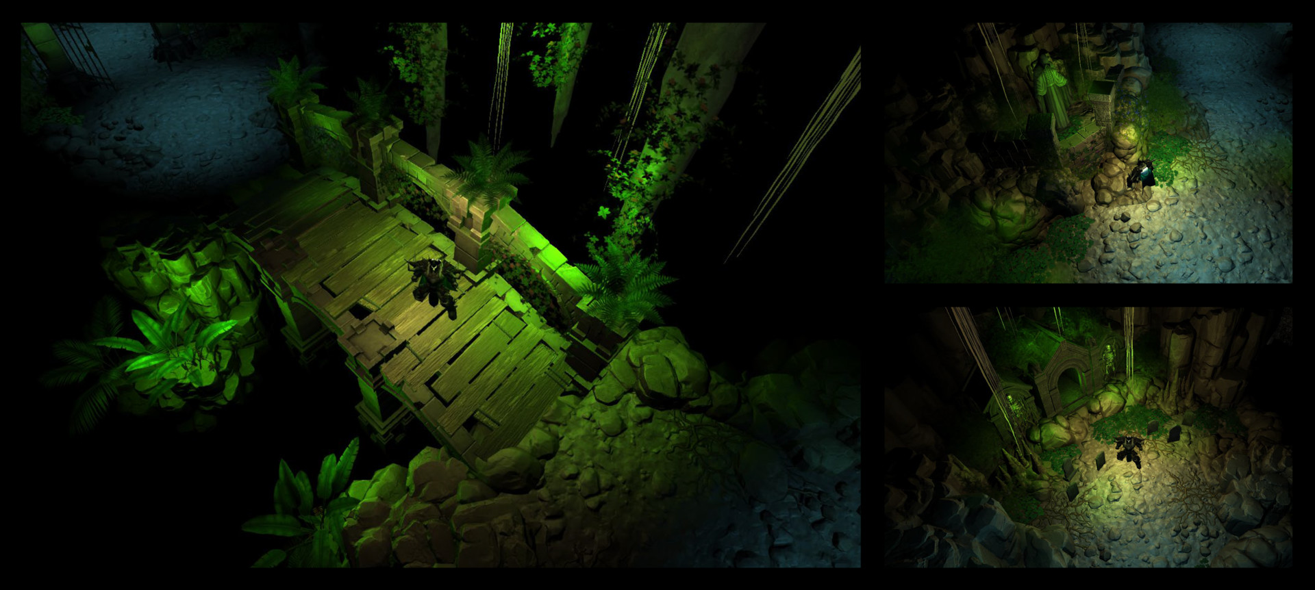ArtStation - Level design: RPG game cave areas