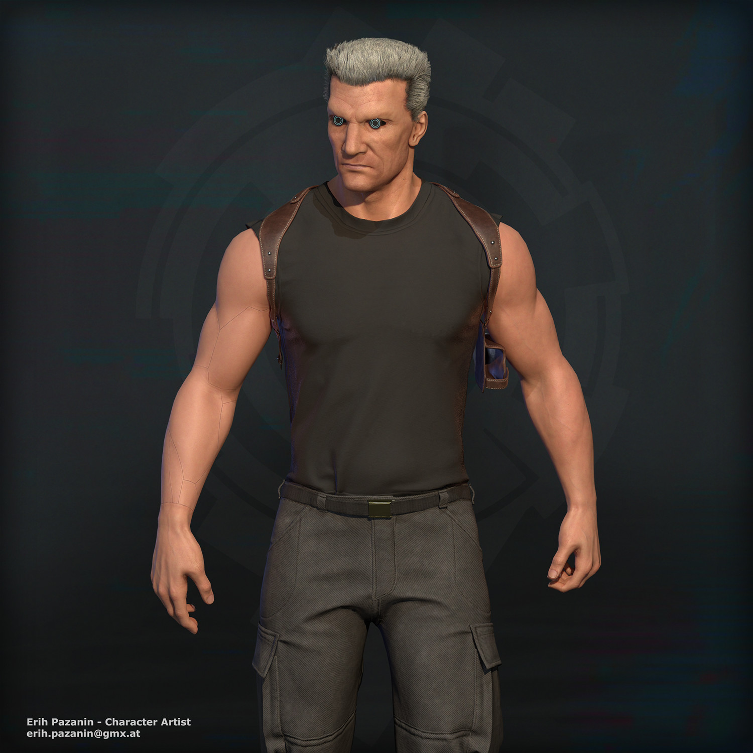 ArtStation - Batou Fan Art