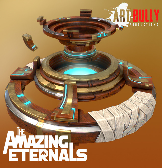 ArtStation - The Amazing Eternals - Props 2