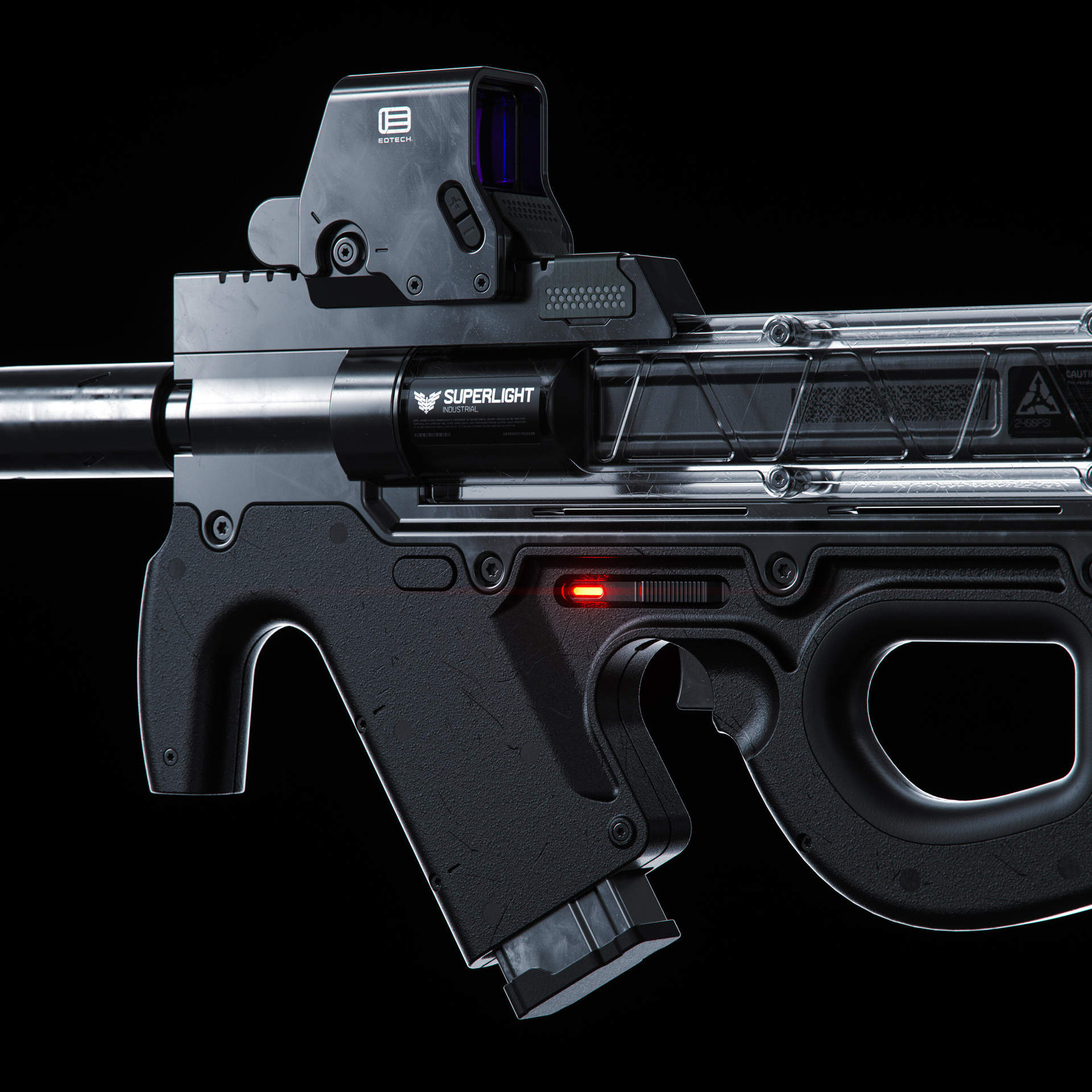 ArtStation - Superlight Compression SMG