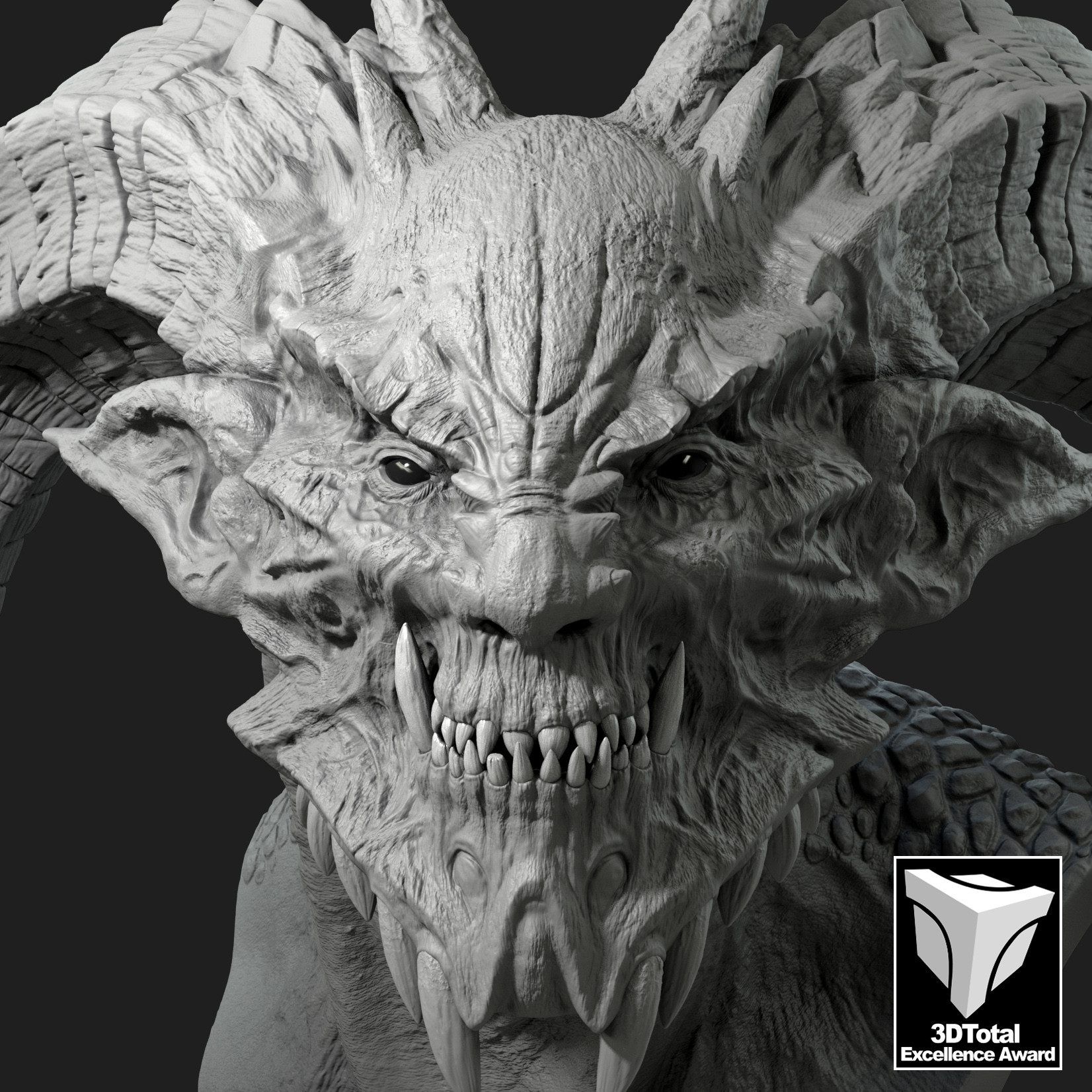 ArtStation - Demon bust